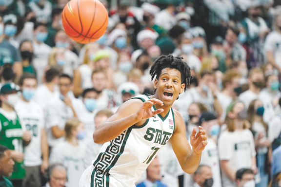 Tyson Walker leads Michigan State Spartans to Big 10 men’s basketball ...